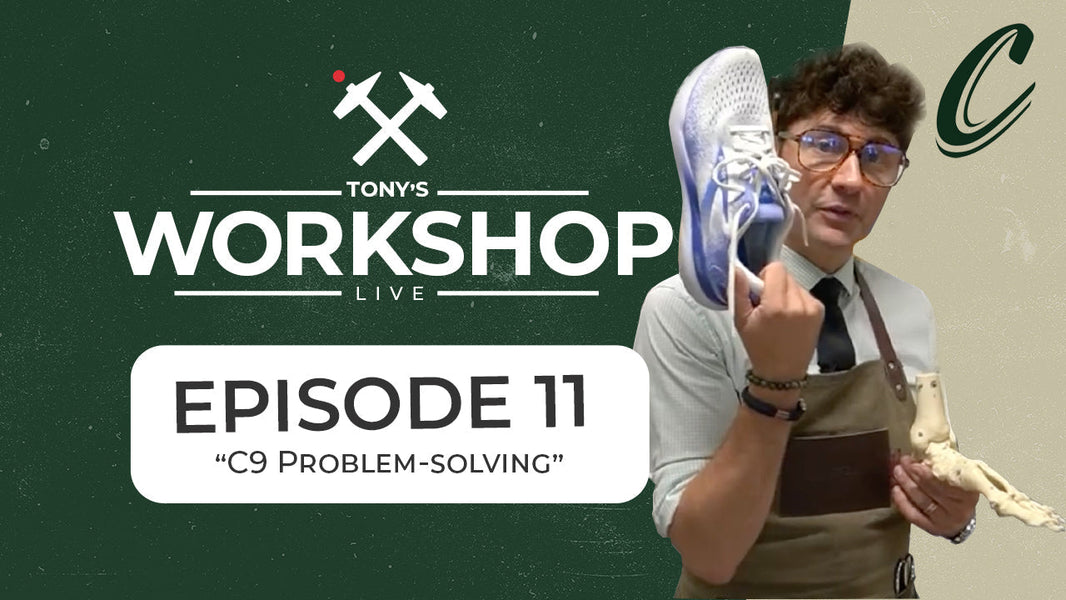 Orthotic Solutions for C9 Foot Types: Workshop Live Ep11 – Chiappetta Shoes