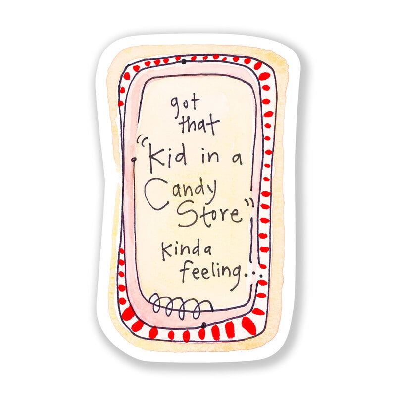 Nice Enough "Candy Feelin" Sticker – Chiappetta Shoes